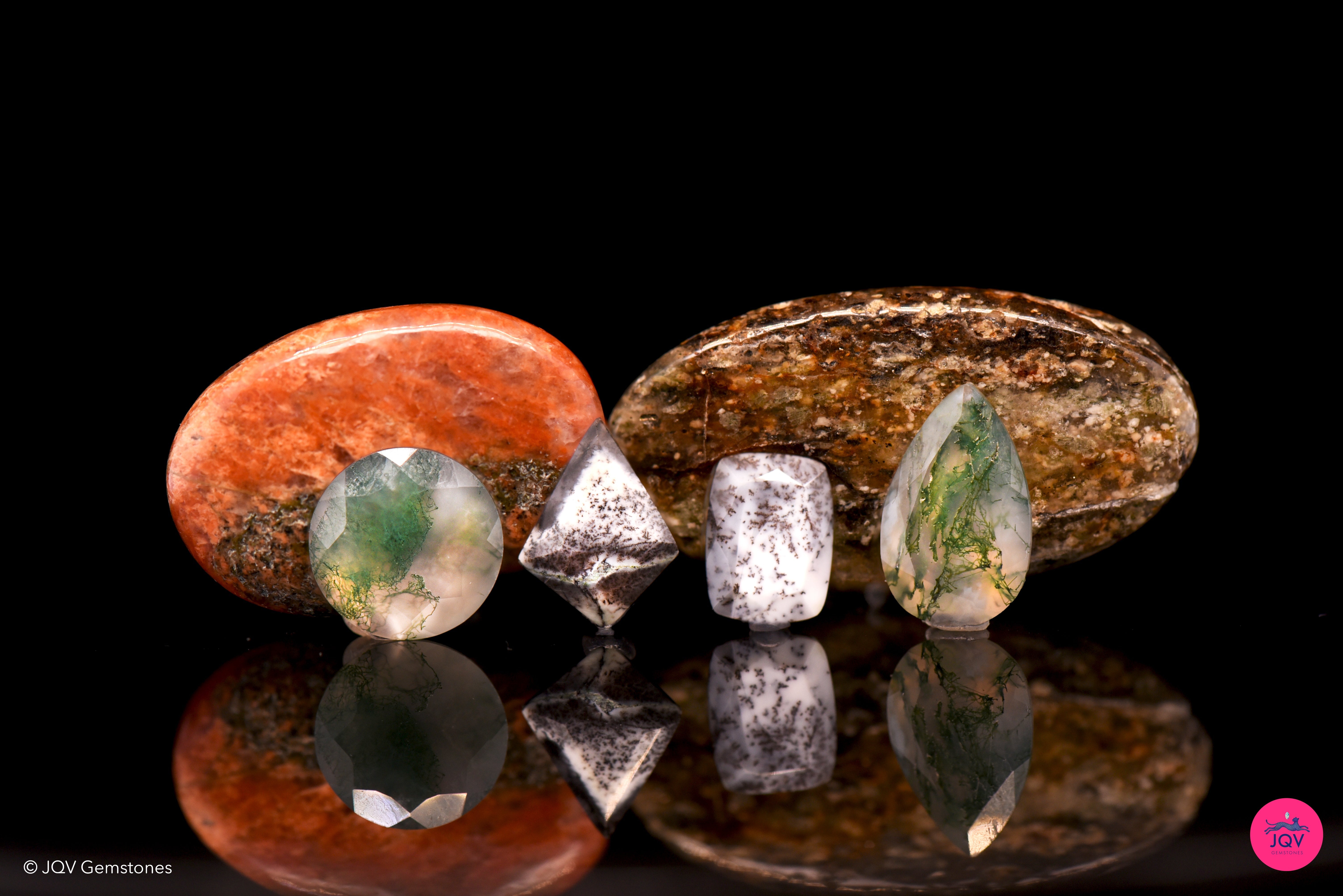 Loose Agates from JQV Gemstones