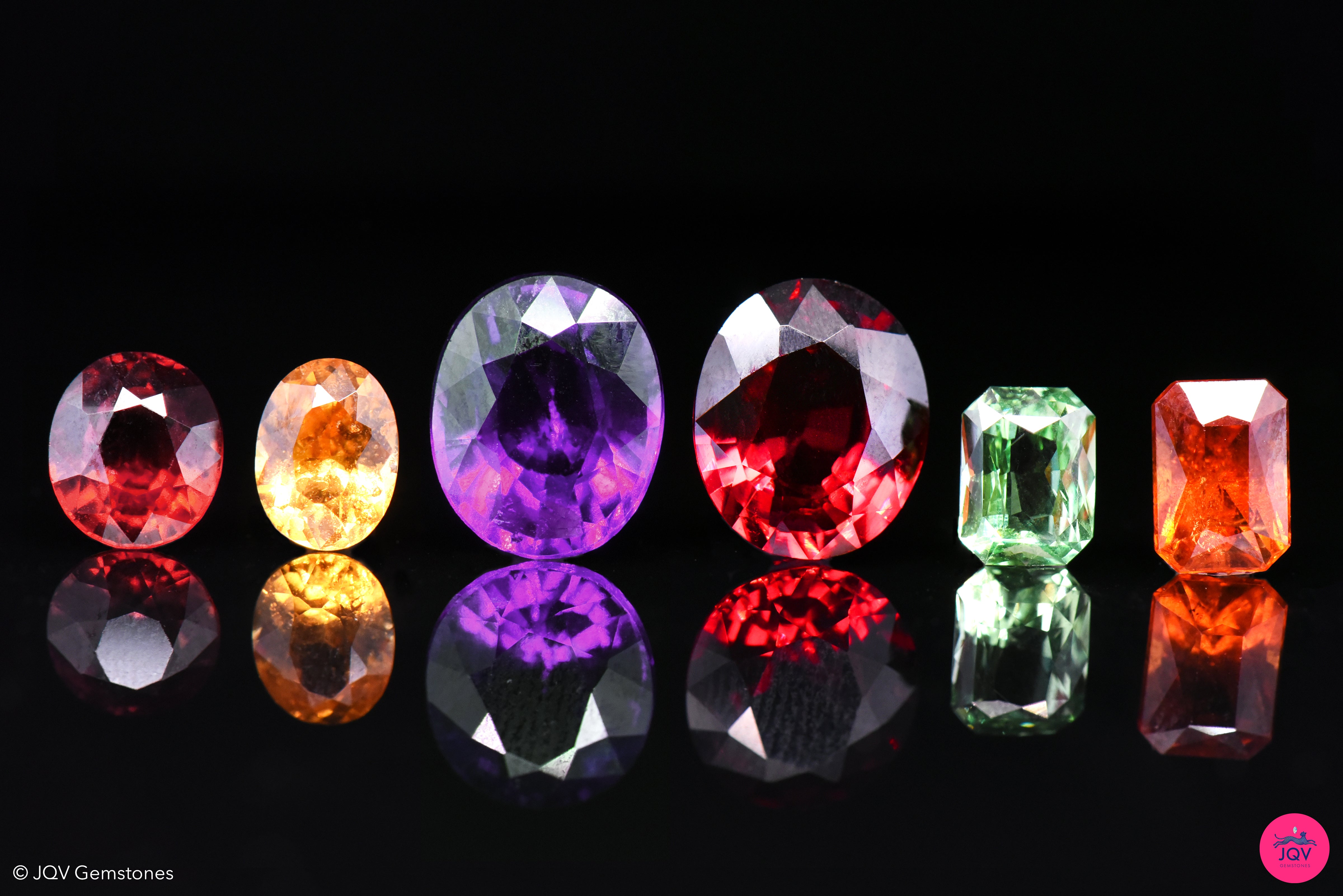 Loose Garnets from JQV Gemstones