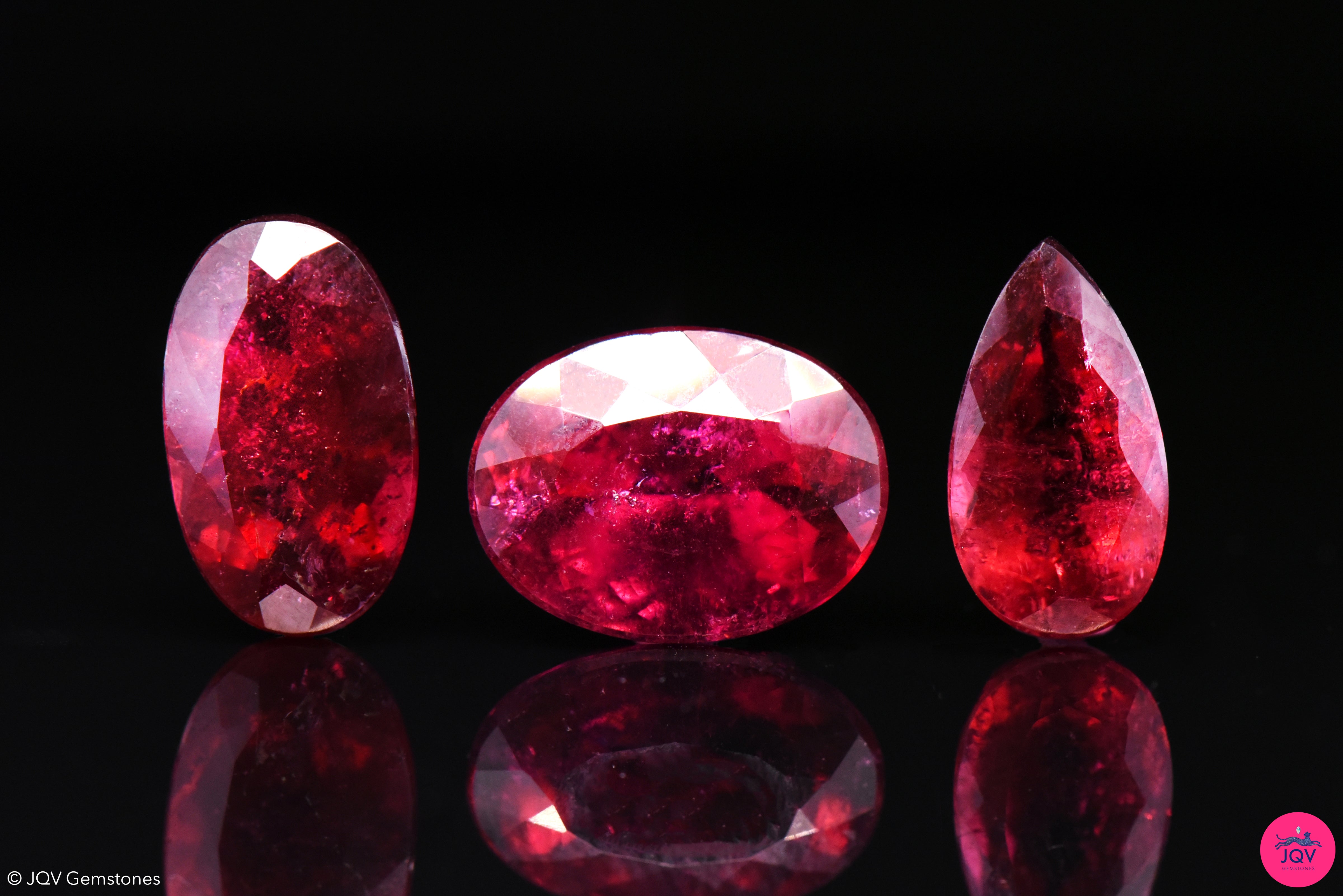 Loose Rubellite Tourmaline from JQV Gemstones